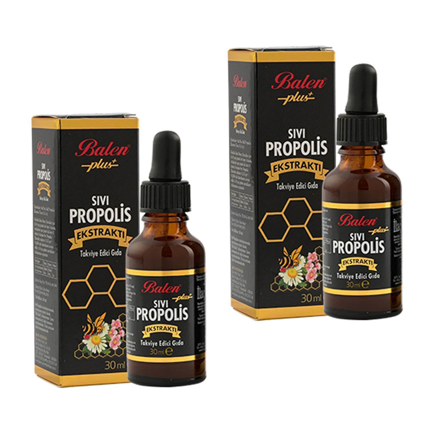 Balen Sıvı Propolis Ekstraktı 30 ml x 2 AdetOrganik Bitkim | Sağlıklı Yaşam Ürünleri