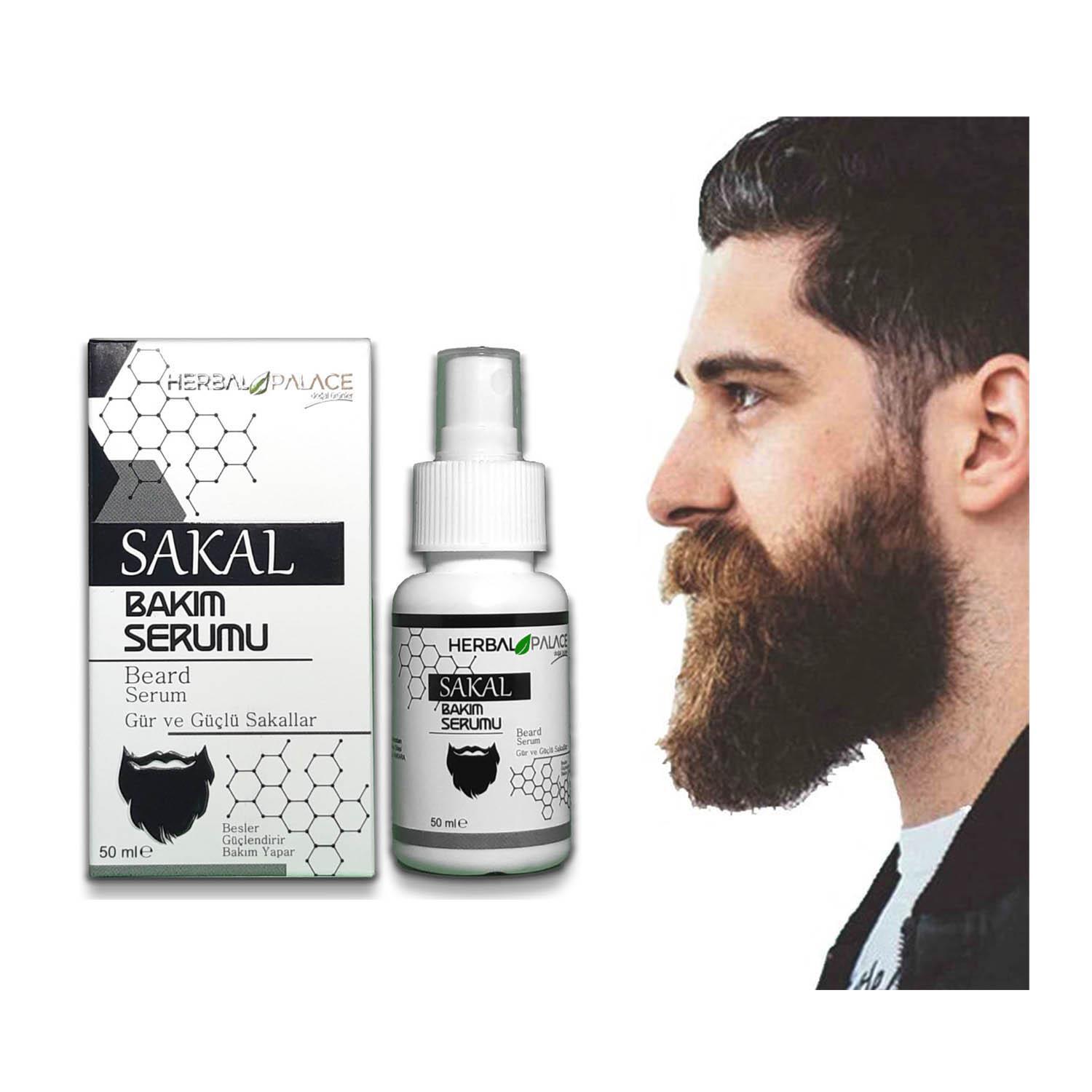 Herbal Palace Sakal Bakım Serumu 50 ml x 2 AdetOrganik Bitkim | Sağlıklı Yaşam Ürünleri